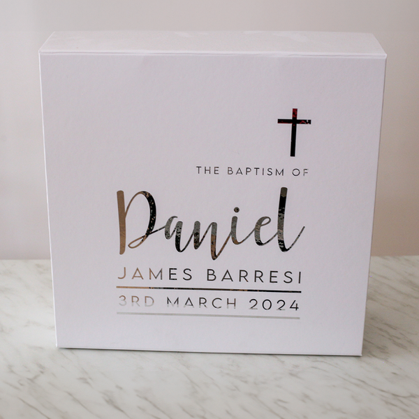 Daniel Personalised Cardboard Box – Memory Lane Boutique AU